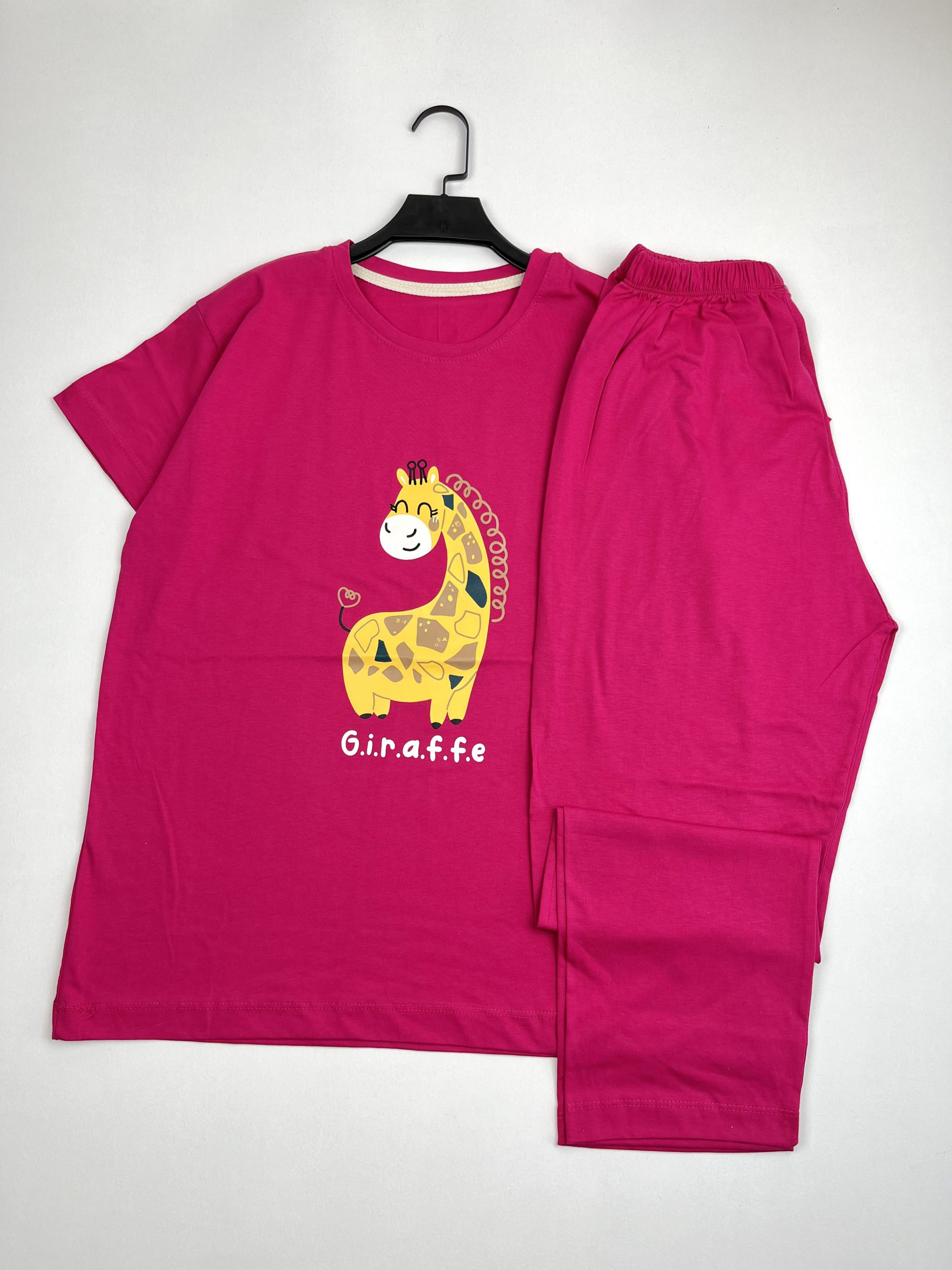 ست تیشرت شلوار قواره دار زرافه – پوشاک الوا